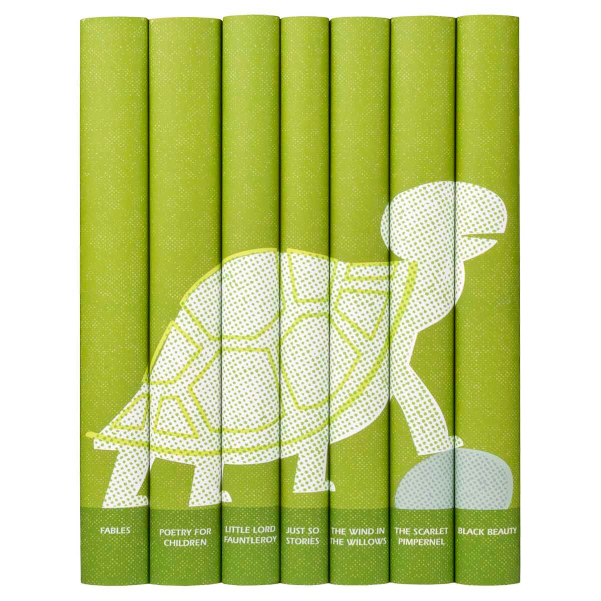 Classic Children’s Book Set in Green Turtle Jackets - MTO – Juniper Custom