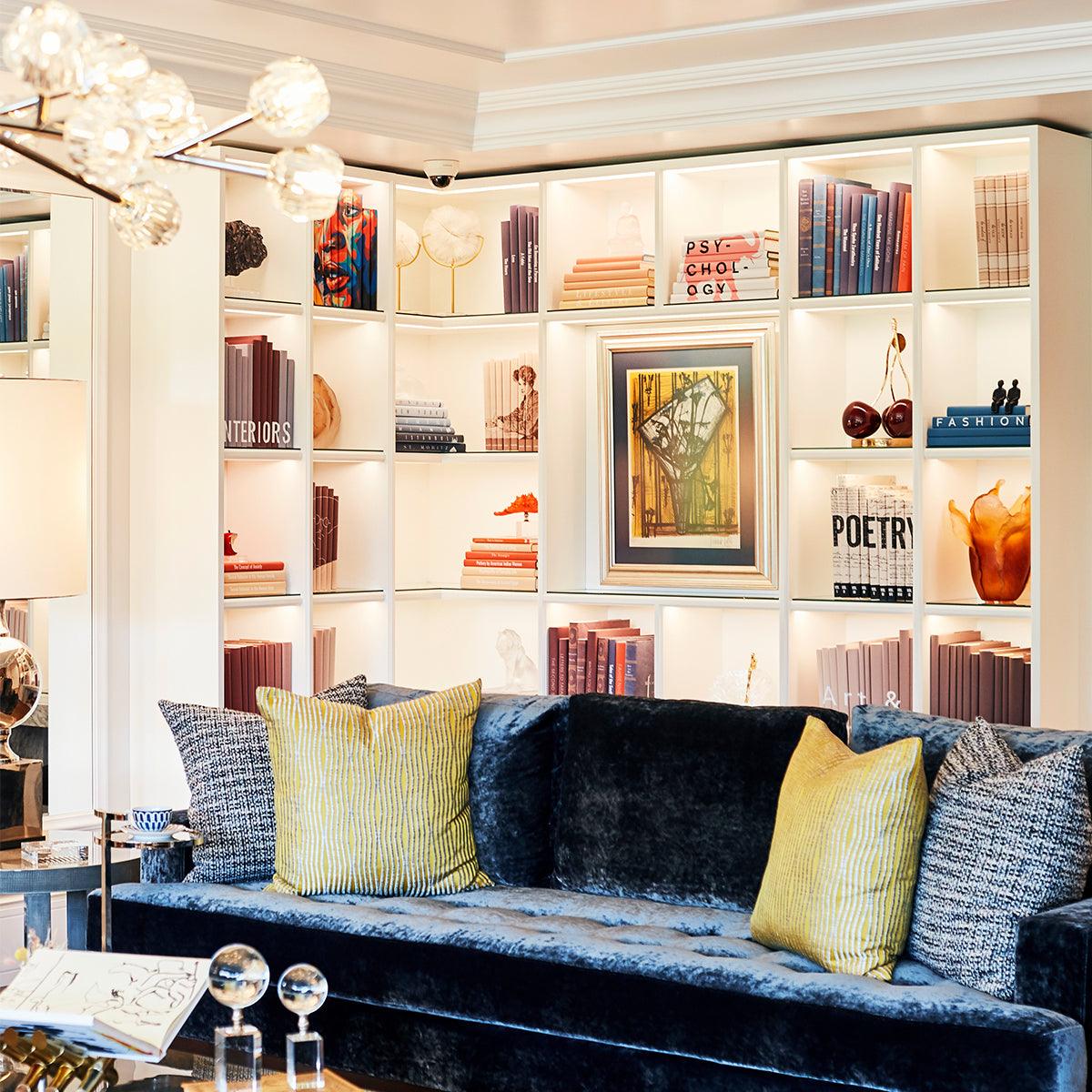 Colorful Art & Oversized Library – Juniper Custom