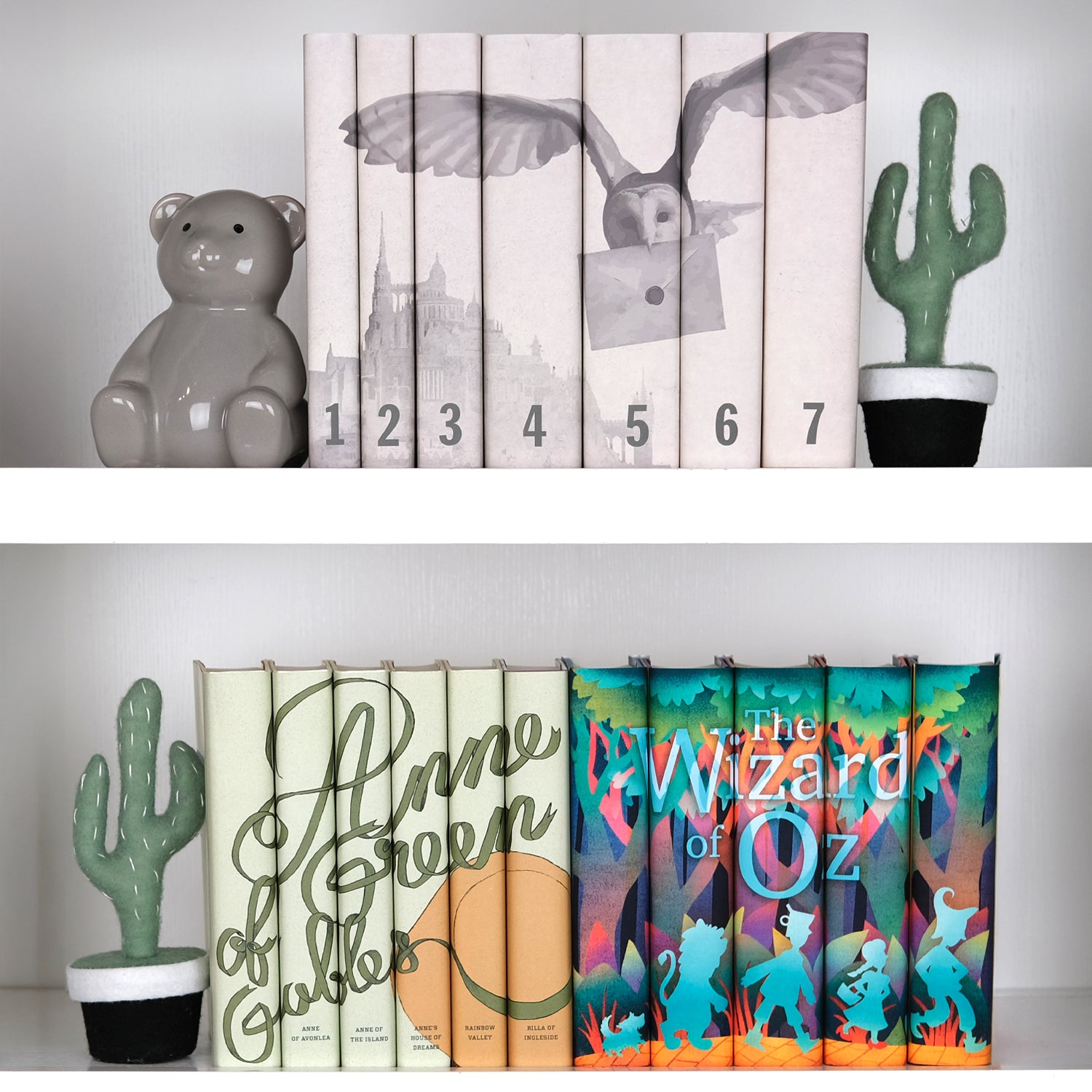 Children's Classic Book Set Bundle - Harry Potter, Anne of Green Gable ...