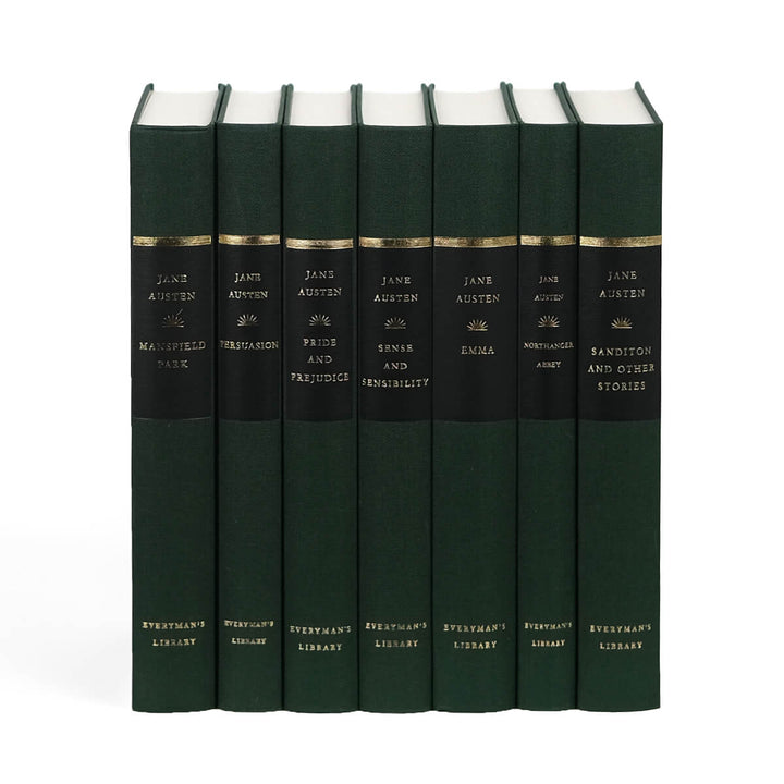 Extended Jane Austen Deep Red Love Book Set & Jackets Only – Juniper Custom
